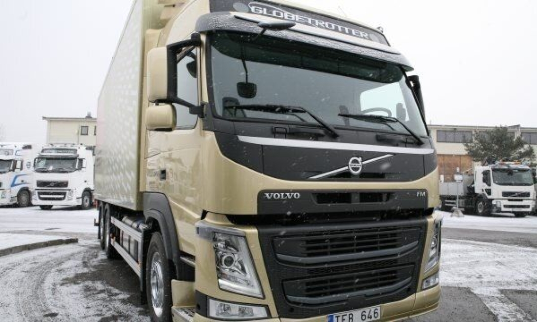Sterk økning i Volvo-leveranser