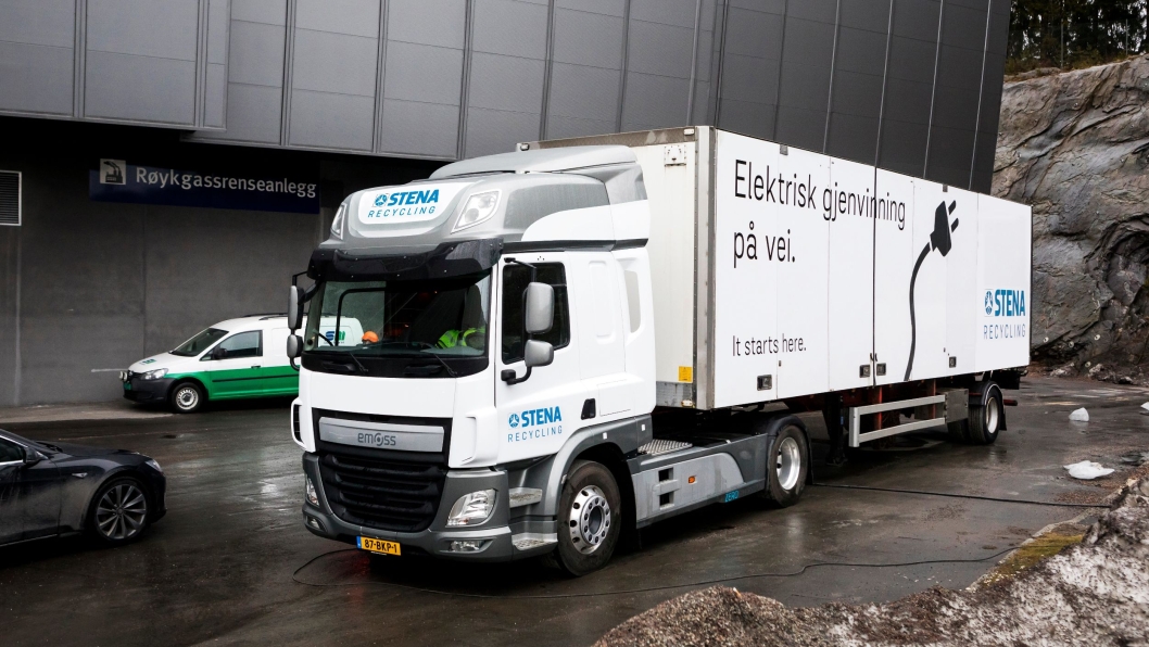 Debut for tung el-lastebil